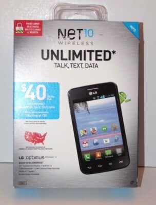 LG Optimus Dynamic II Net10 Wireless Prepaid No Contract Cellular ...
