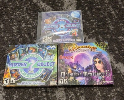 Lot Of 3 PC Games Hidden Object Classic Adventures 3 Mysteries 4 ...