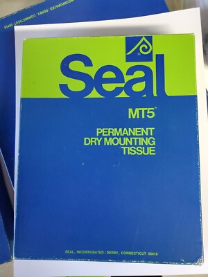 Seal MT5 Permanent Dry Mounting Tissue 8x10 - 25 Sheets Total | eBay