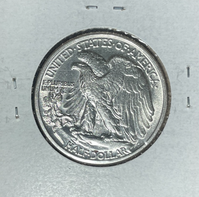 1945 WALKING LIBERTY SILVER HALF DOLLAR ~ SLIDER/UNC ~NICE COIN~ | eBay