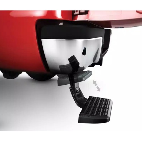 AMP Research BedStep Retractable Flip Down Bumper Bed Step for Ram 1500 ...