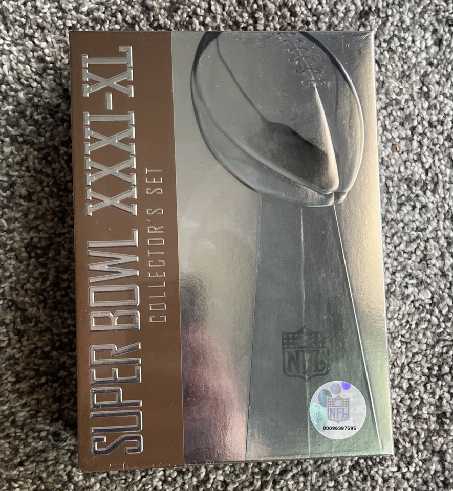 Super Bowl I-XL Sealed Collector's Set 20 DVDs. NFL Football NFL Films ...
