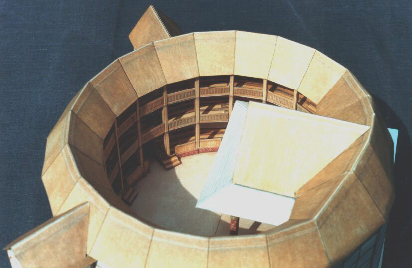 Kartonmodell Shakespeare’s Globe Theatre 1:150 Heritage Models | eBay