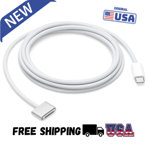 New High Speed Genuine USB-C to MagSafe 3 Cable (2m) For Apple Macbook ...