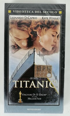 Titanic - VHS - The Video Library Del Century - Videotape - Italy - New ...