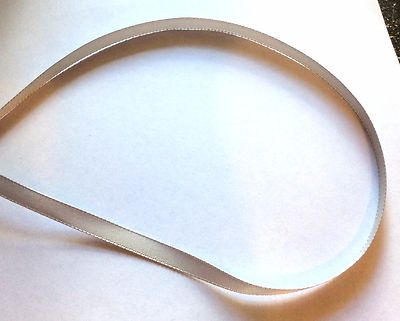 Vintage Silver Gray Satin Ribbon 1/4 inch 2 Yards | eBay