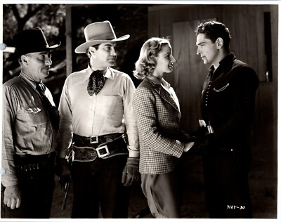 BOB STEELE & MARION WELDON 1938 Desert Patrol Orig. Movie Still Photo ...