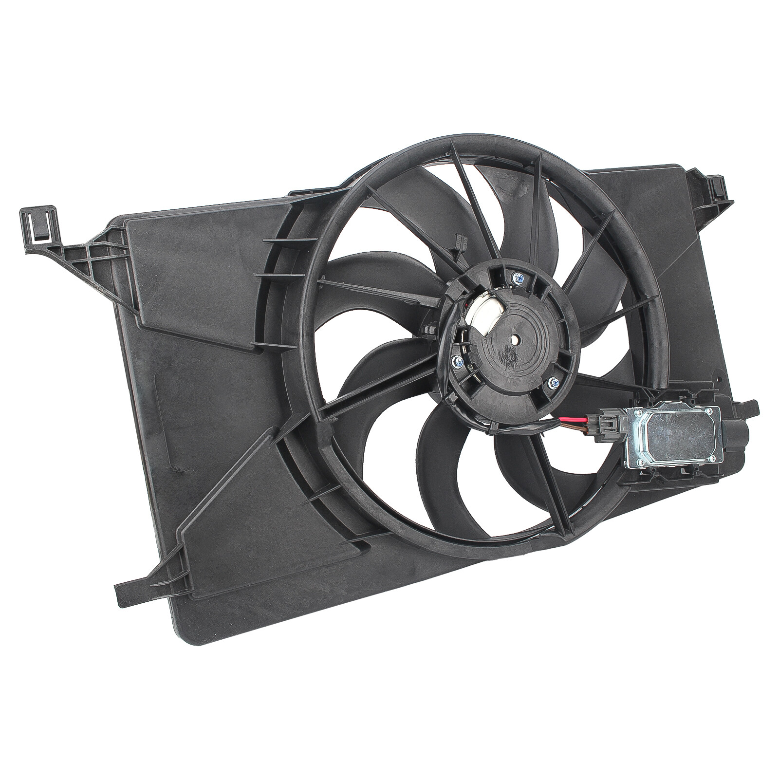 Radiator AC Condenser Cooling Fan For 2012-2018 Ford Focus 2.0L w ...