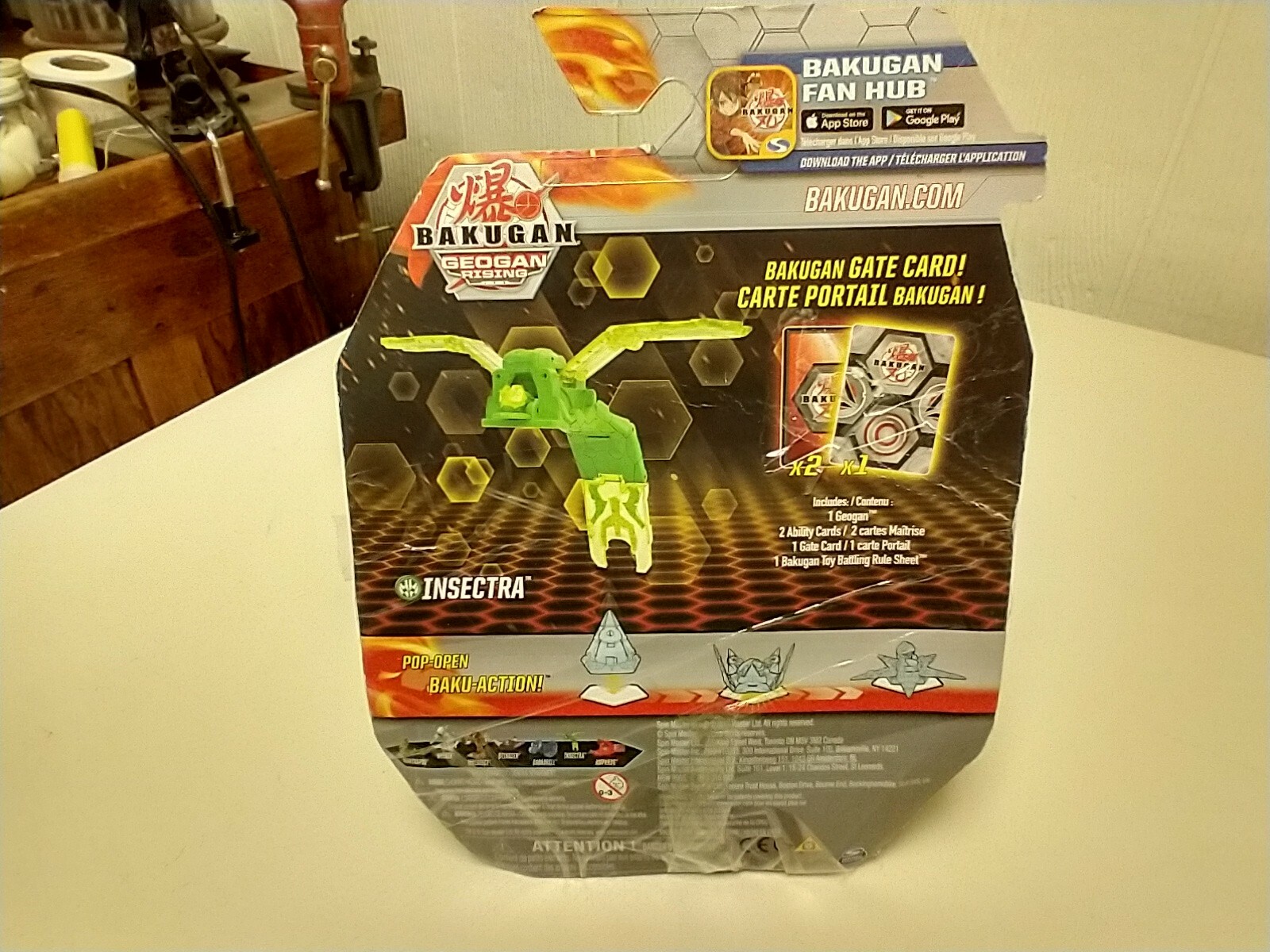 Bakugan Geogan Rising INSECTRA 2 of 7 Combines Into Viloch Combiner 01 ...