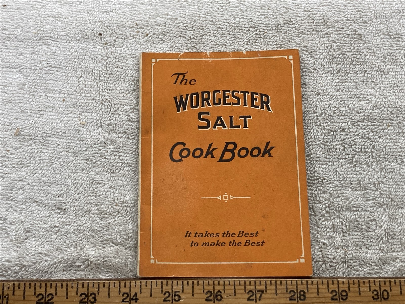 Vintage Early 1900s The Worcester Salt Cook Book Paper Booklet | eBay