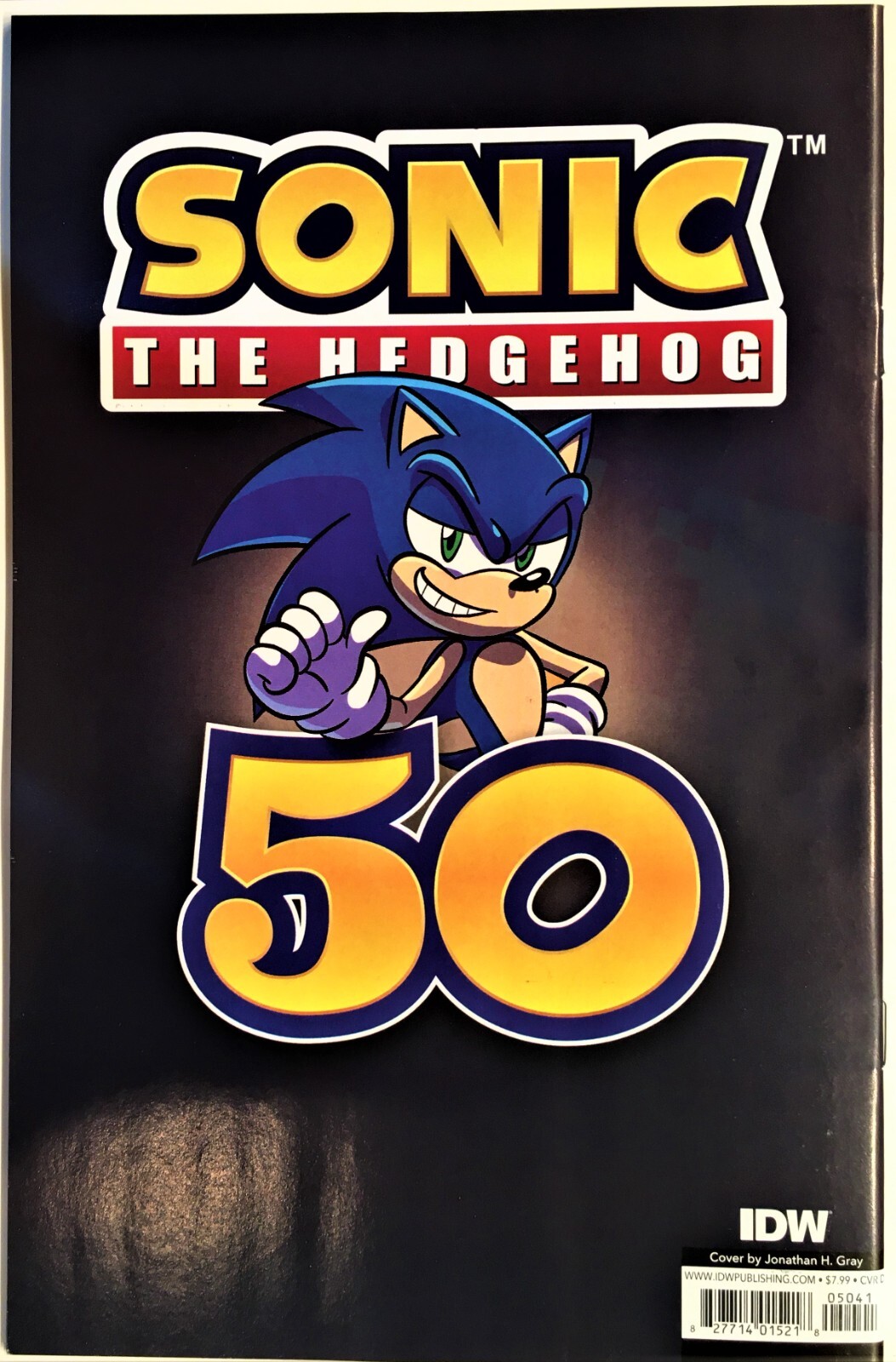 SONIC The HEDGEHOG Comic Book IDW #50 Cover D April 2022 Bagged ...