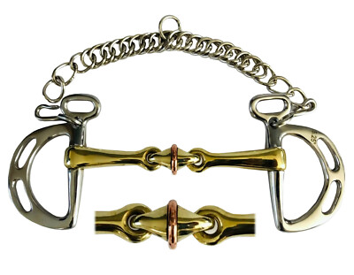 KIMBLEWICK CHEEKS DOUBLE JOINTED LOZENGE WITH COPPER RING CURVED ...