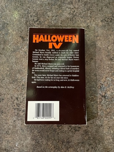 Halloween IV Grabowsky, Nicholas | eBay