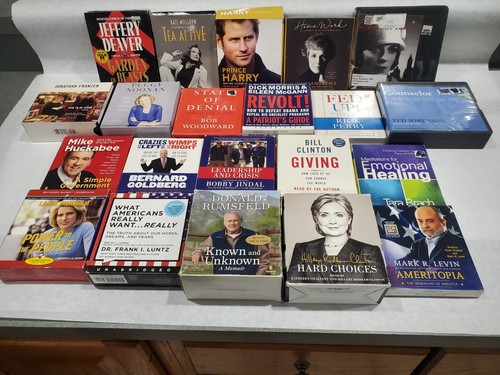 Choose Your Title Audio Book On CD Various Authors Genres, Listing #16 ...