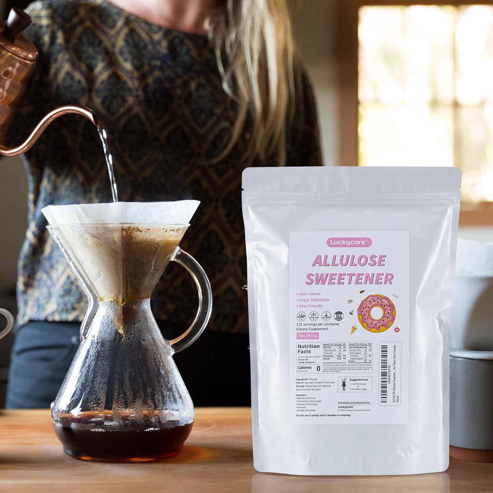 Allulose Sweetener 2-6 LBS, 100% Pure Zero Net Carb Natural Keto ...