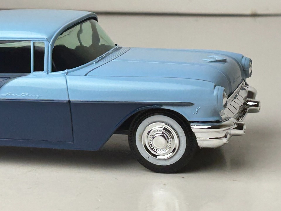 Jo-Han Reissue 1956 Pontiac 4 Door Hardtop Promo Car with Box, Blue | eBay