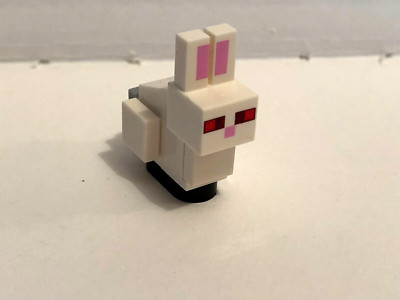 LEGO MINECRAFT WHITE KILLER BUNNY/RABBIT FROM SET 21145 (RARE) | eBay UK