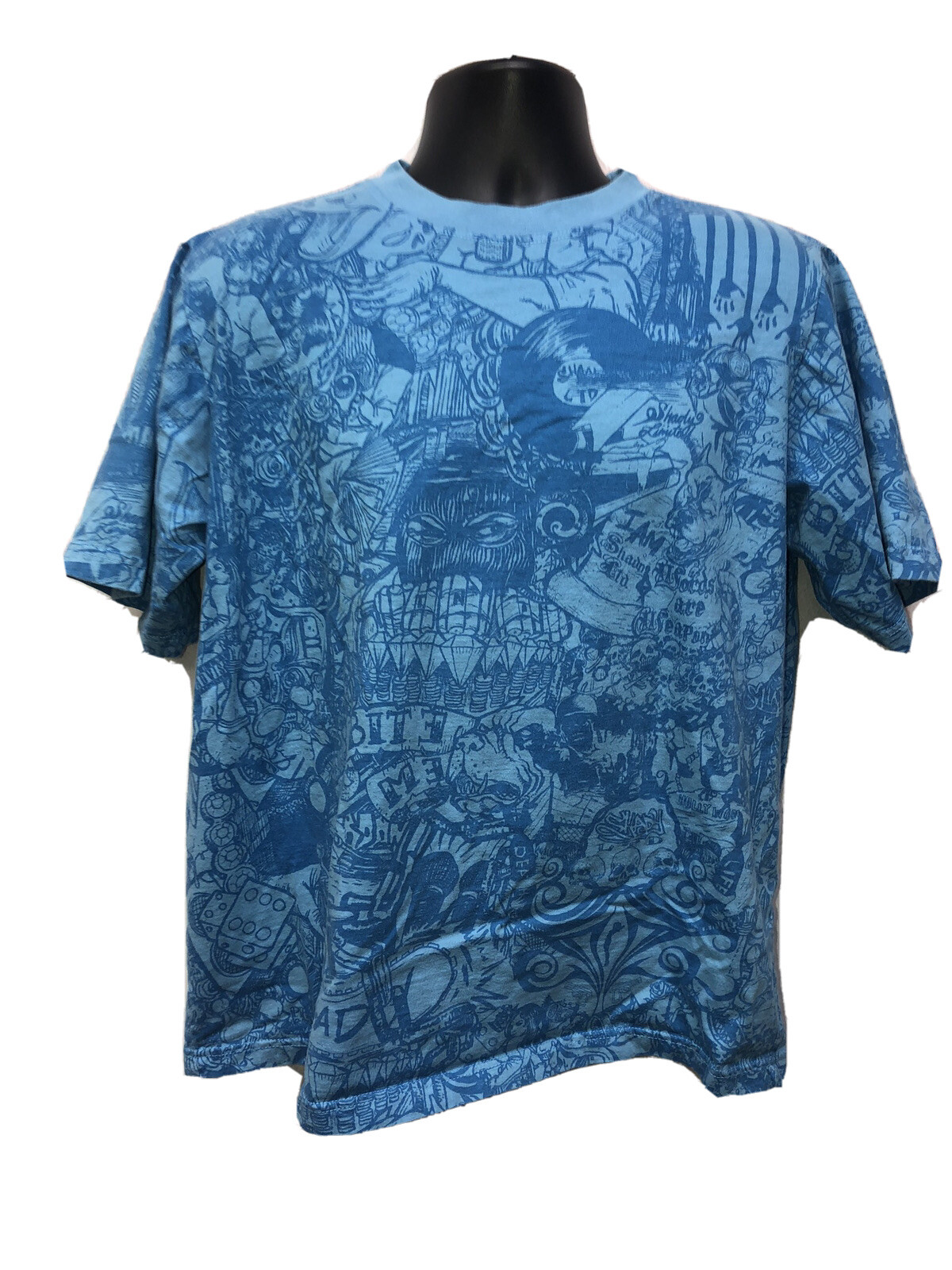 Shady LTD Eminem Slim Shady All Over Light Blue Graph… - Gem