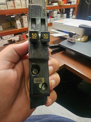 Zinsco Type RC38AL 50 Amp Double Pole Mini Circuit Breaker | eBay