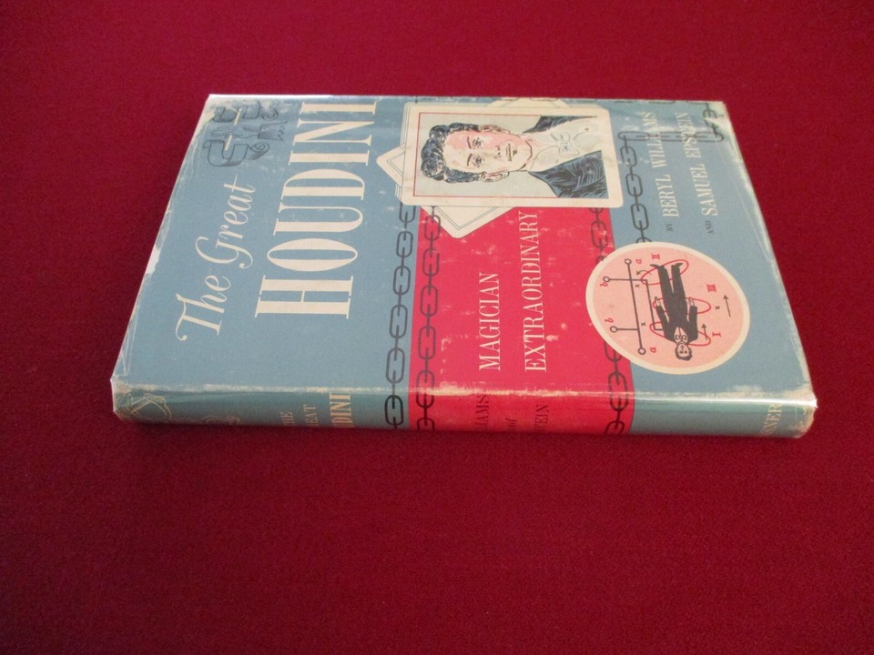 The Great (Harry) Houdini by Beryl Williams (1964) Magician ...