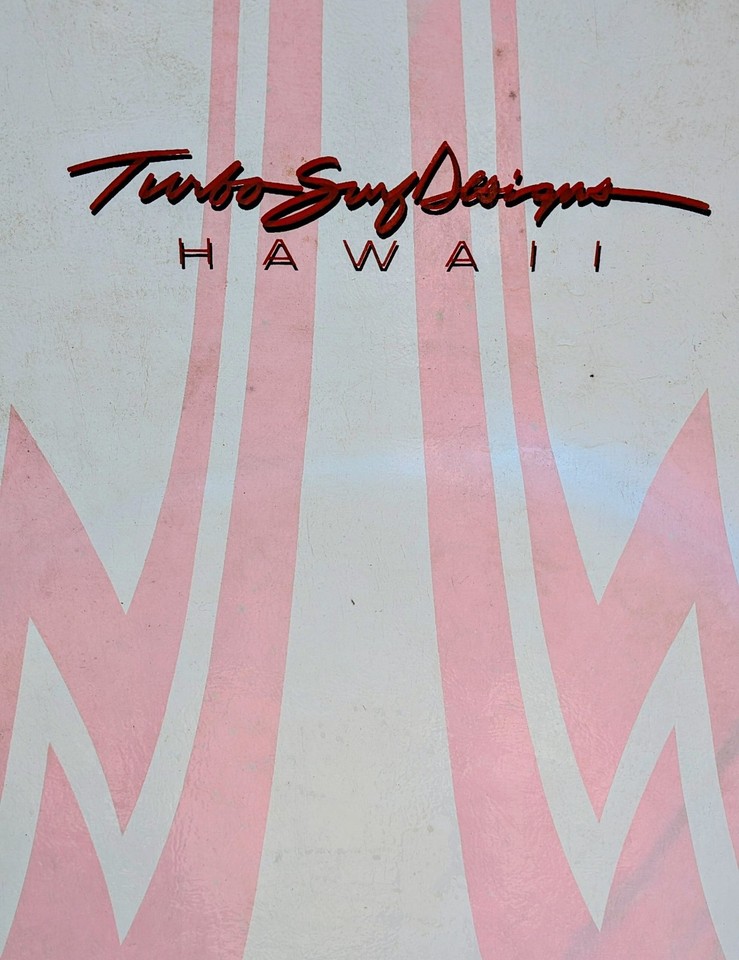 Vintage Turbo Surf Designs Hawaii XTC | eBay