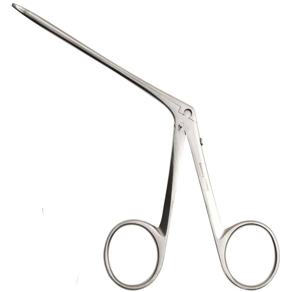 ALLIGATOR Micro Ear Forceps, Straight Serrated Jaws, 2.75", Premium ...