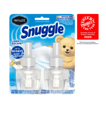 Renuzit Snuggle Scented Oil Plug In Refills Air Fresheners, Linen Escape, 2 ct | eBay