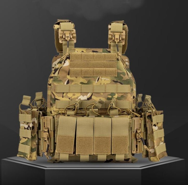 US! Tactical Outdoor Multi-functional Vest Bulletproof Training Protective Vest | eBay