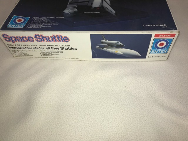 1/144 Model Kit Entex Space Shuttle Enterprise Rockets Launching ...