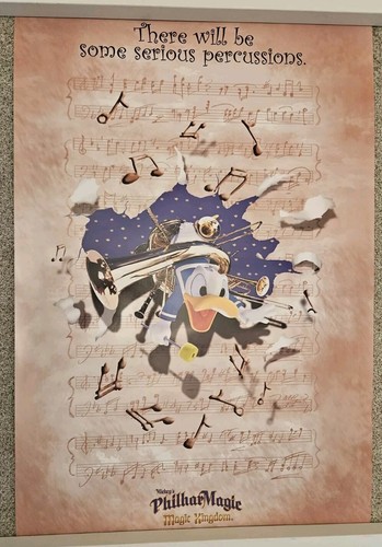 Disney Mickey's Philhar Magic Collectors Poster 39"×26.5" Donald Ducks ...