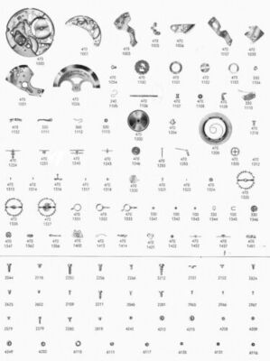 ORIGINAL PARTS NOS OMEGA CALIBER 470 SELECT FROM THE LIST COMBINED ...