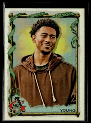 2023 Topps Allen & Ginter Hotbox Foil Bryce Young Football Player #284 ...