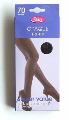 Wholesale/ joblot TWENTY opaque 70 denier tights reinforced Body and ...