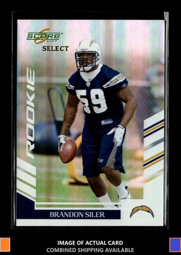 2007 Score Select - Rookie Brandon Siler #350 /599 (RC) for sale online ...