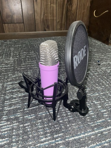 Rode NT1 Signature Series Studio Condenser Microphone Purple in Box w ...
