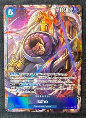 Issho - EB04-022 (Alternate Art) EB04-022 The Azure Sea's Seven Foil | eBay