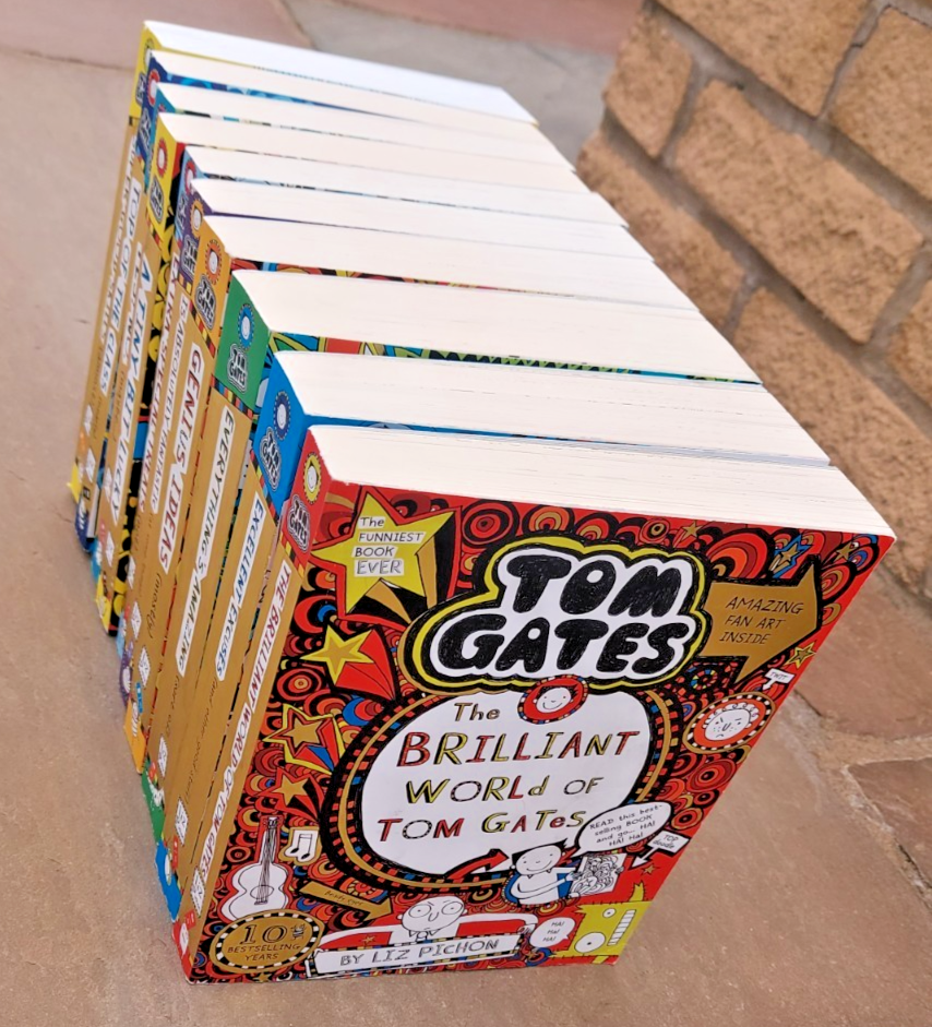 Tom Gates Collection 10 Books Set by Liz Pichon (Books 1-10) | eBay