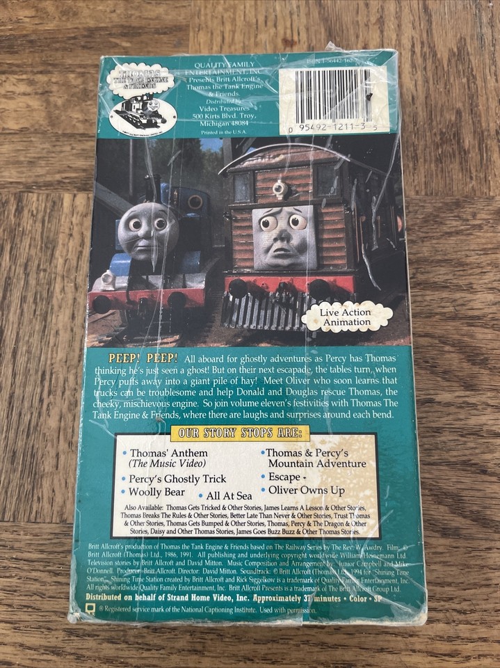 Thomas And Friends Percy’s Ghostly Trick VHS | eBay