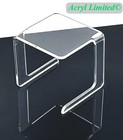 Clear Acrylic Display Stands Risers / Perspex / Acrylic Display Shelves ...