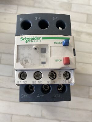 Schneider Overload Relay - 60947-4-1 / 16 -24 Amp / LAD7B10 Terminal ...