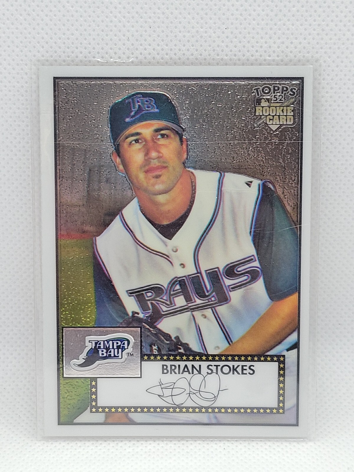 Brian Stokes 2007 Topps 52 Chrome RC Baseball Ser#1691/1952 #TCRC86 ...