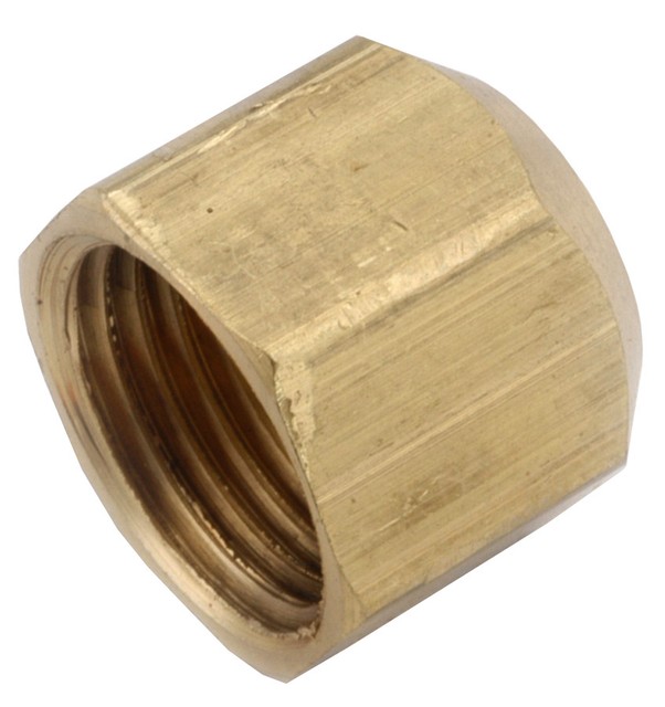 Anderson Metals 754040-08 Tube Cap 1/2 in Flare 750 PSI Brass for sale ...