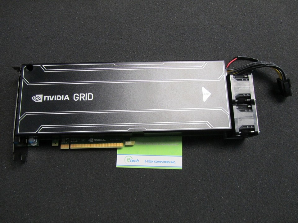 IBM Lenovo Nvidia Grid K2 GPU Actively Cooled, FRU 90Y2359 + FANs ...