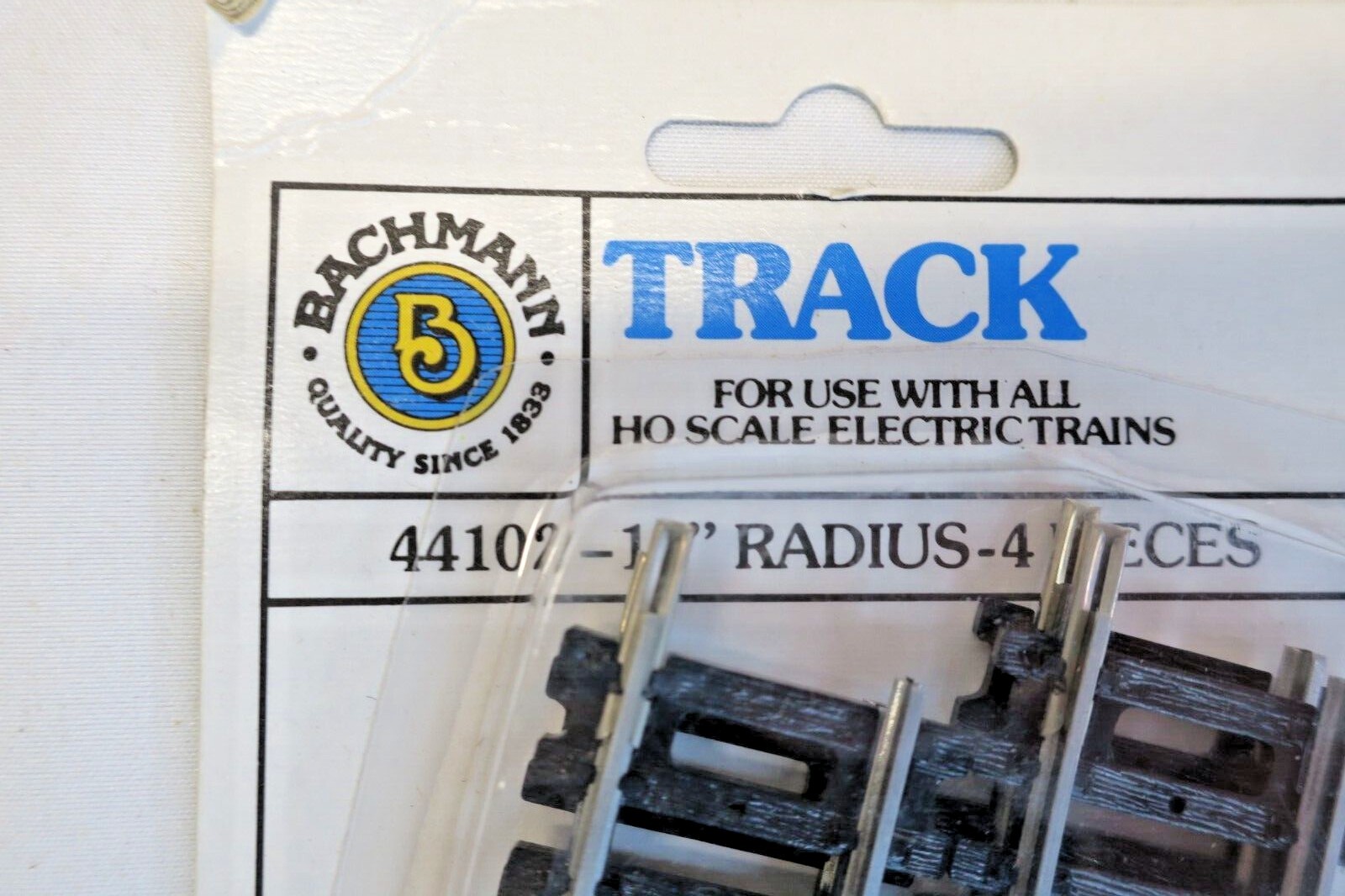BACHMANN TRACK HO 18" RADIUS CURVES 4PCS 44102 VINTAGE | eBay