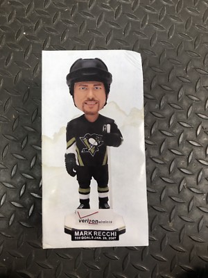MARK RECCHI PITTSBURGH PENGUINS 2008 BOBBLEHEAD RARE!! #8 HURRICANES | eBay