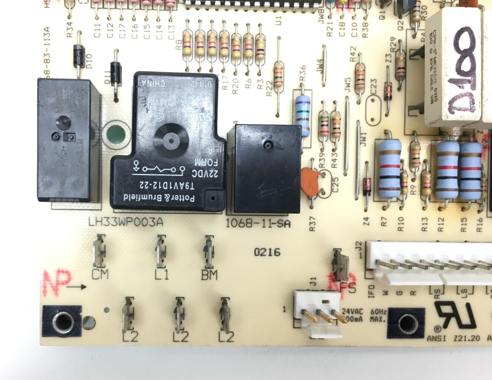 Carrier LH33WP003A Control Circuit Board 1068-11-SA used #D100 | eBay