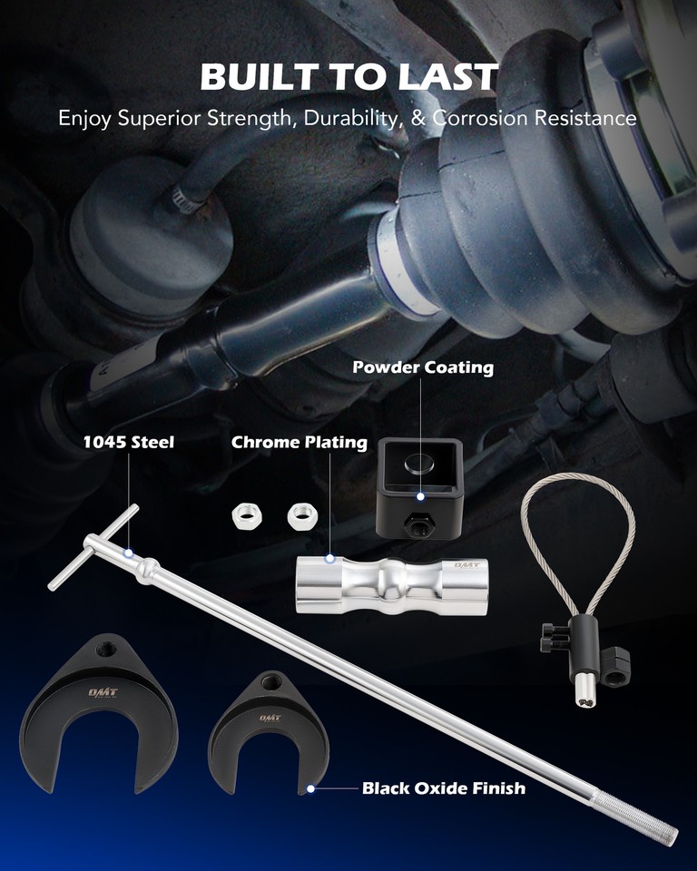 OMT CV Axle Removal Tool CV Joint Puller w Slide Hammer CV Joint Forks ...