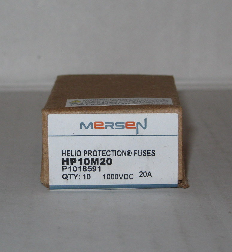 New Lot of 10 Mersen Ferraz Shawmut HP10M20 Helio Protection Fuses ...