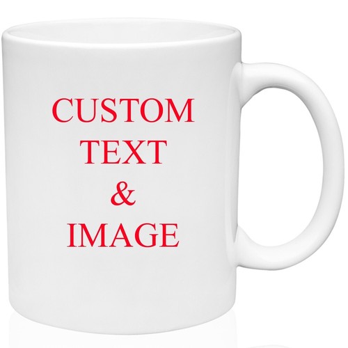 Personalized Mug Custom Text Photo Name Gift Coffee Mug Ceramic Cup ...