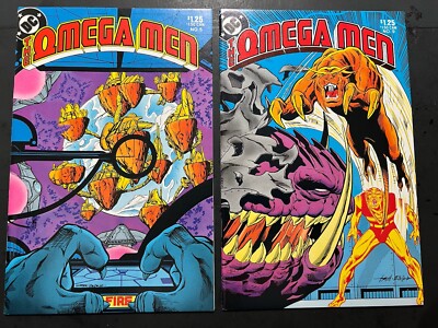 OMEGA MEN #5 & #9 2ND. & 3RD. APPEARANCE OF LOBO 1983 DC | eBay